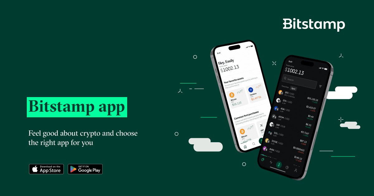 Bitstamp app: Your all-in-one crypto platform