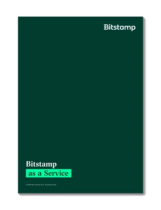 Build your own crypto offer - Bitstamp for institutions